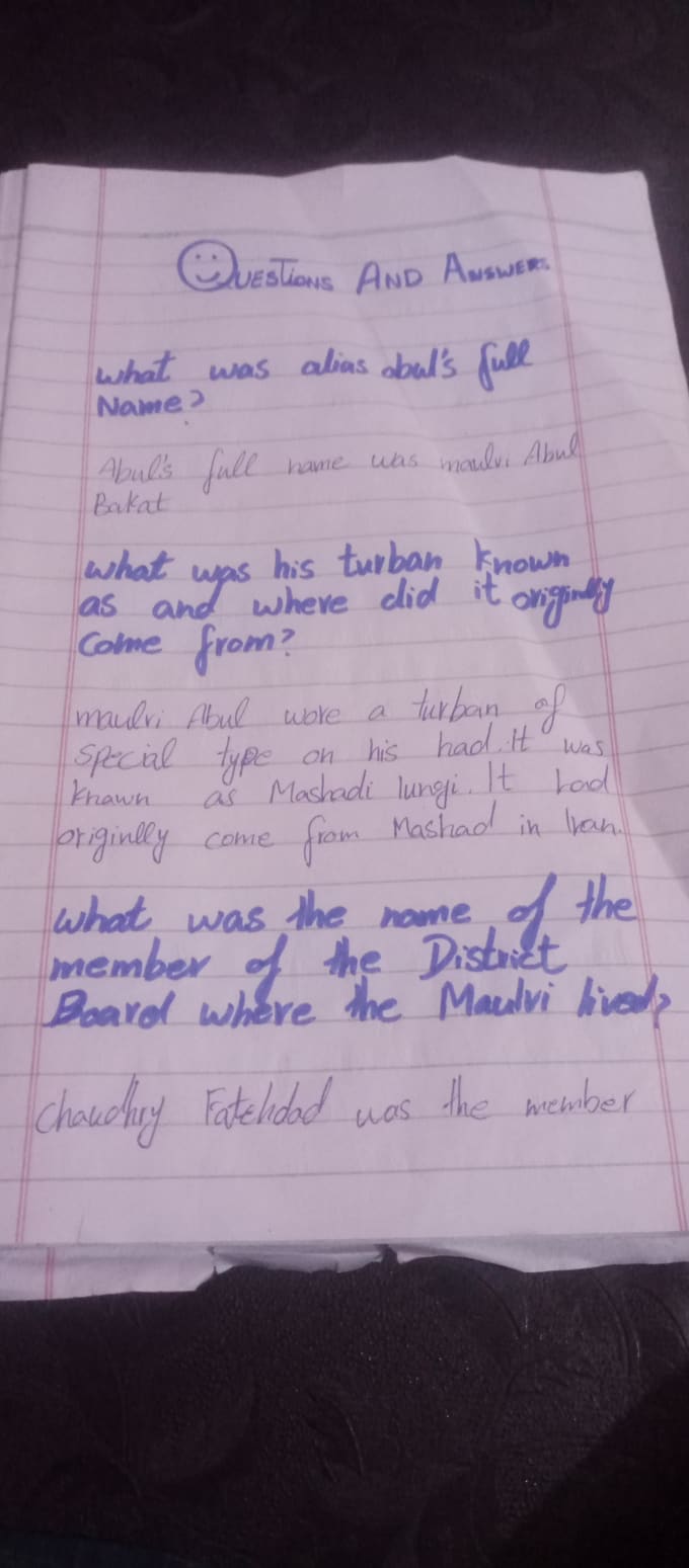 Handwrite notes and letters by Usamaraza588 | Fiverr