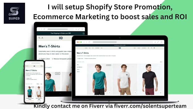 Setup shopify store promotion, ecommerce marketing to boost sales and ...