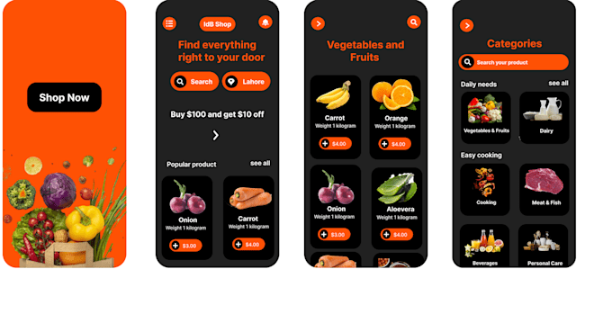 Design unique ui ux design for mobile and website by Rabia7403 | Fiverr