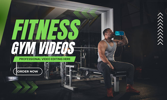 Edit fitness, yoga, gym, workout videos professionally by De5iner | Fiverr