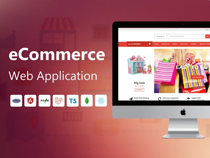 Develop ecommerce web application development by Awrkme | Fiverr