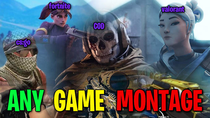 Edit your valorant, csgo, cod, fornite and any game by Xectiones | Fiverr