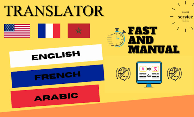 Perfectly translate english to french or english to arabic and vice ...