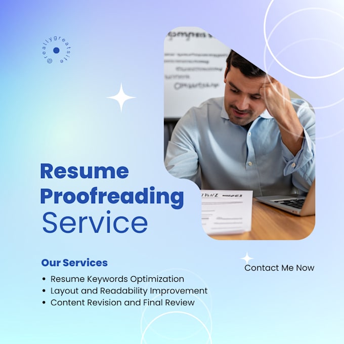 Professionally proofread your resume within 24 hours by Felixx23 | Fiverr