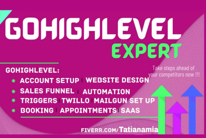 Set up gohighlevel sales funnel, go high level landing page, by ... Set up gohighlevel sales funnel, go high level landing page, by ...
