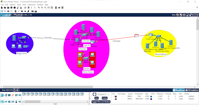 Do cisco packet tracer and networking projects by Misoka9900 | Fiverr