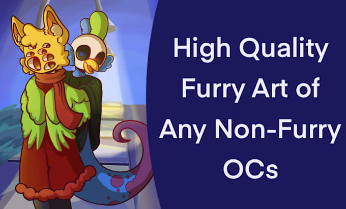 Draw you or an oc as a furry by T4b00t | Fiverr