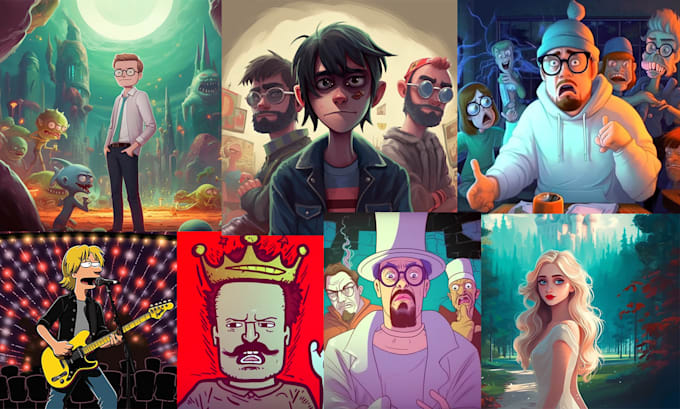 Transform you into a cartoon character by Brandonblair | Fiverr