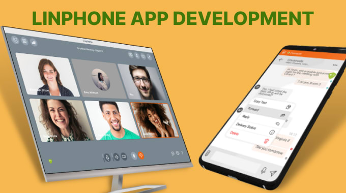 Entwicklung hochwertiger linphone-apps, voip- und sip-softphone-anwendungen Entwicklung hochwertiger linphone-apps, voip- und sip-softphone-anwendungen
