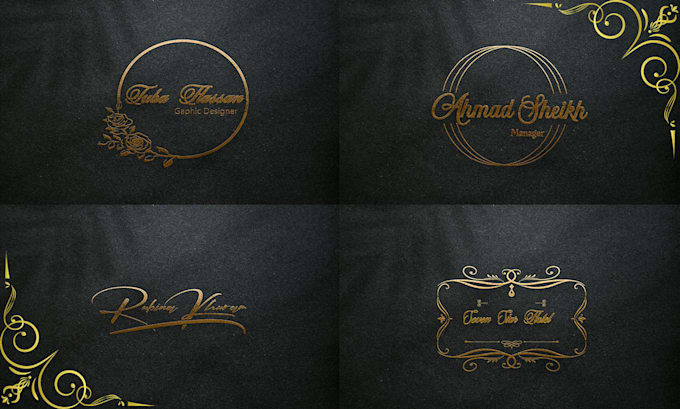 Design elegant hand written vintage and scripted logo design by Tuba ...