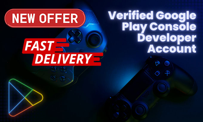 Verified google play console developer account