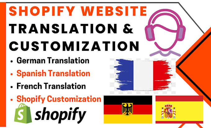 Design,customize and translate shopify store website in german, french ... Design,customize and translate shopify store website in german, french ...