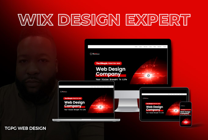 Create a trendy and responsive wix website for you by Tgpg26 | Fiverr