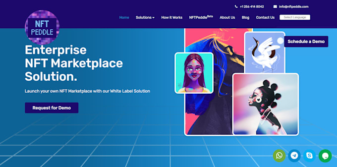 Create an nft marketplace by Netset_usa | Fiverr
