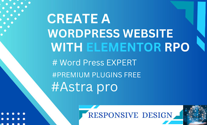 Design wordpress website using element or pro landing page by ... Design wordpress website using element or pro landing page by ...