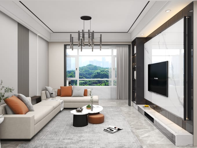 Create 3d interior designs and render 360 degree renderings by ...