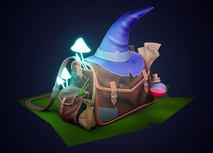Create 3d stylized models, low poly assets, and characters by ...