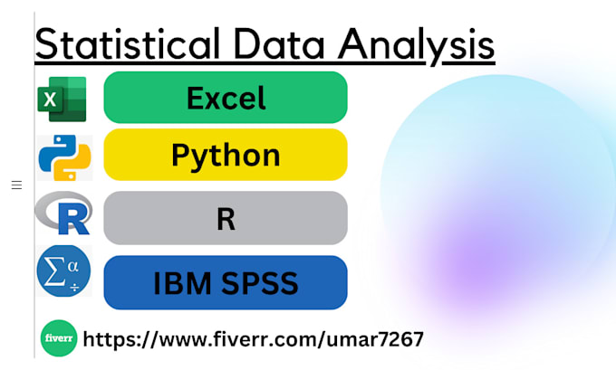 Do Statistical Data Analysis In Excel R Pythonjmp And Spss With Reports By Umar7267 Fiverr 2811