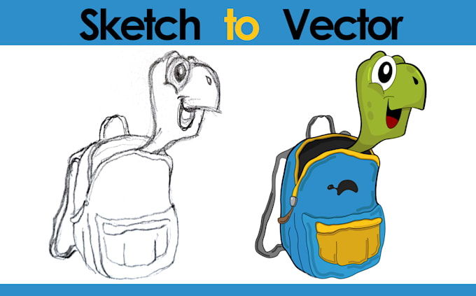 Convert your sketch or drawing to vector ai,eps,svg,pdf by Evgenyzverev ...