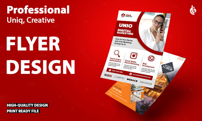 Do eye catching flyer design for your next business or promotion by ...