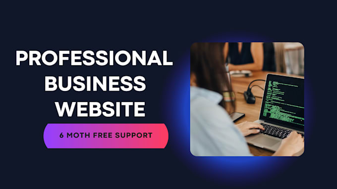 Design and develop a professional business website by Saraaleeza | Fiverr