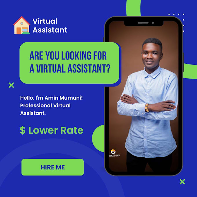 Be your virtual versatility, your personal assistant for every task by ...