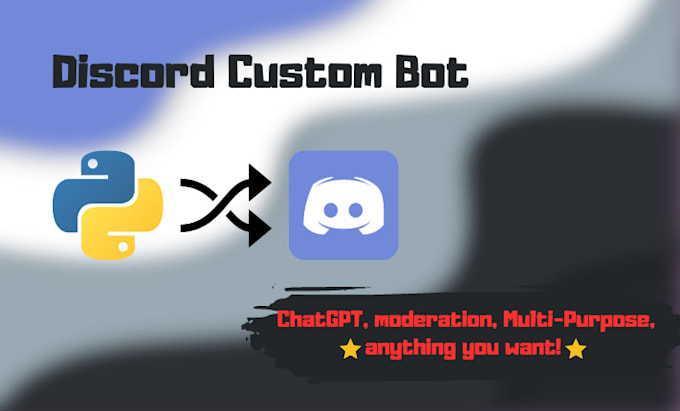 Make you a custom perfect discord bot with free hosting by Amirali_aaa ...