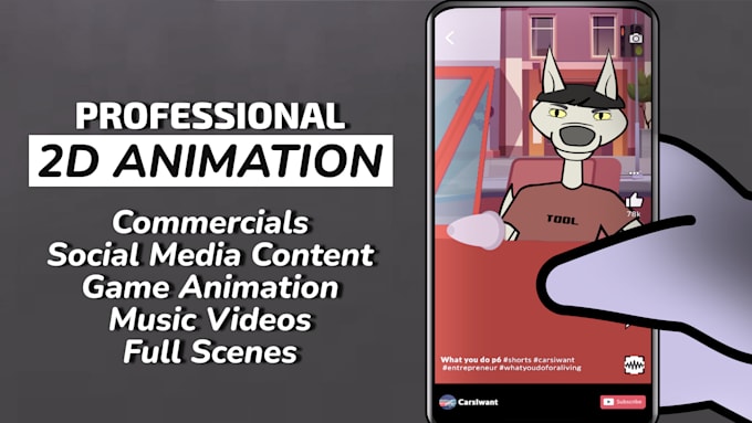 Create a professional 2d animation video for you by Hackapen | Fiverr