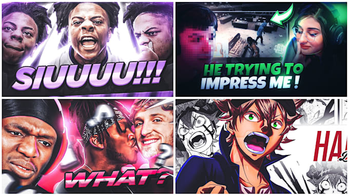 Create a cool thumbnail for your channel by Sabbiralsyam | Fiverr