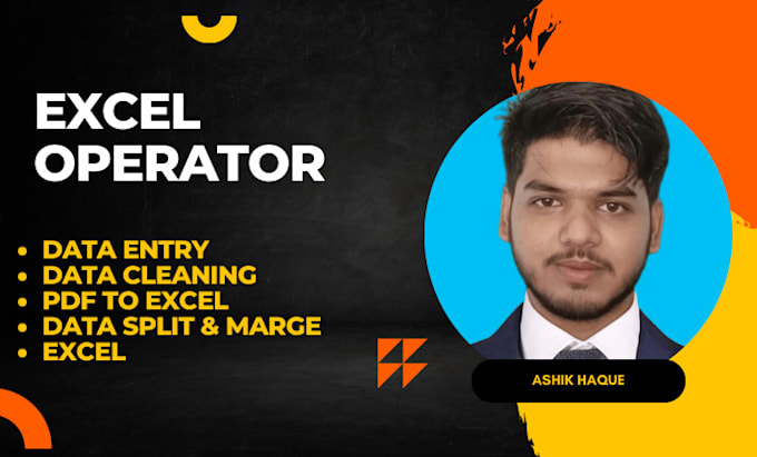 Do fastest data entry in one day, i have best excel knowledge by Ashik ...