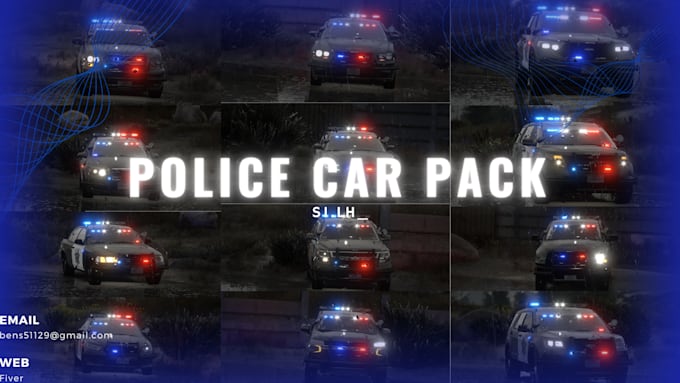 Police car pack usa by Shgamer871 | Fiverr