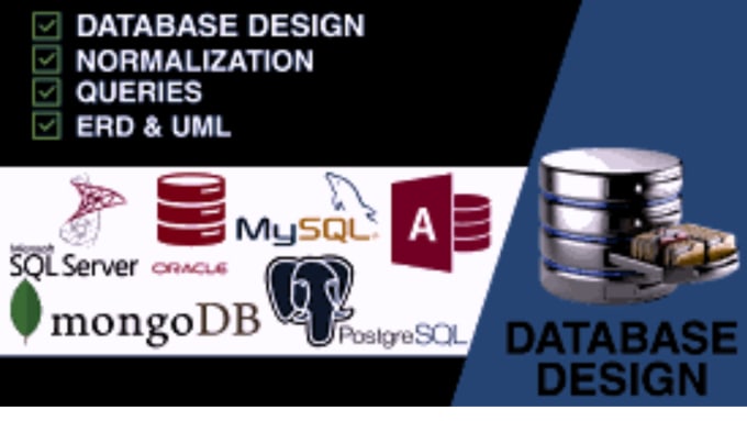 Create Database Design Sql Queries Normalization And Oracle Tasks By Amar59 Fiverr