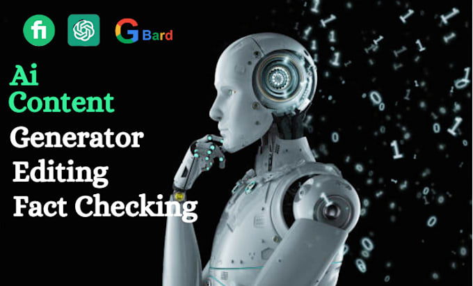 Be your expert ai content generator, editing, and fact checking by Mariajutt787 | Fiverr