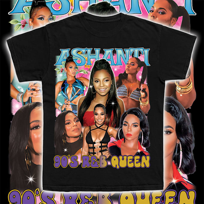 Design a crazy 90s rap bootleg t shirt by Socialstreetbea | Fiverr