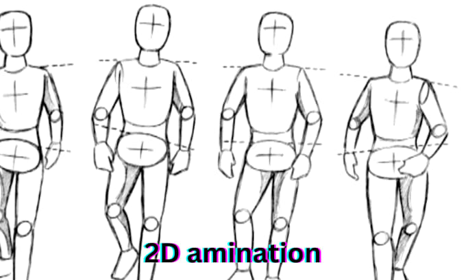 Create a 2d cartoon animation out of your art with after effect by ...