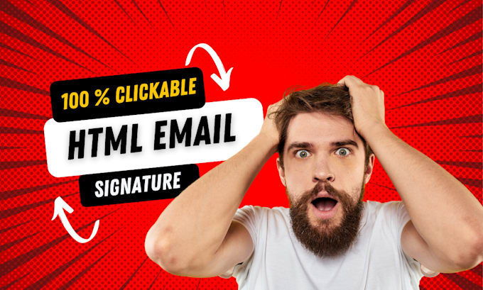 Create Html Email Signature Or Clickable Html Email Signature By