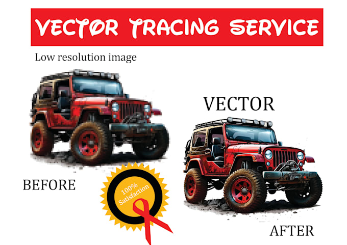Do convert any image raster to vector with ai psd png jpeg eps by ...