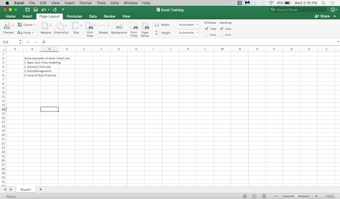 Train you in excel by Lion777777 | Fiverr