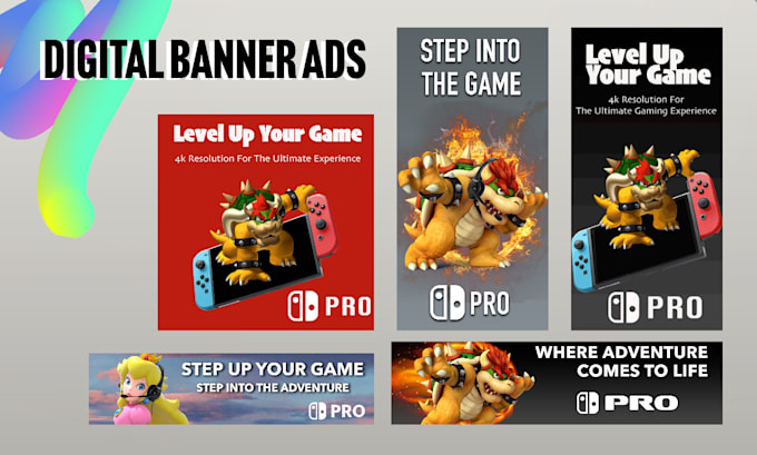 Design digital banner ads for you by Katiehall26 | Fiverr