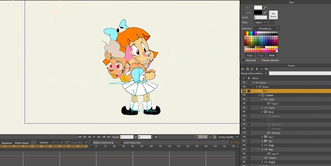 Make your character come alive thanks to the animation by Isaiaspereiro ...