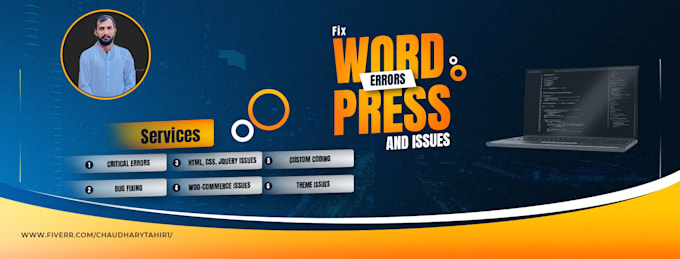 Fix wordpress bugs, issues and woocommerce fix by Chaudharytahir1 | Fiverr Fix wordpress bugs, issues and woocommerce fix by Chaudharytahir1 | Fiverr