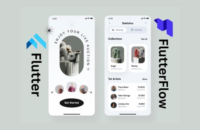 Develop Flutter Apps Flutterflow Mobile App Flutter Flow With