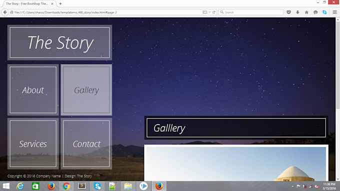 Make html and css web pages for you by Sharozghaffar | Fiverr
