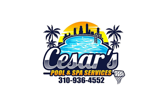 Create your creative swim pool logo within 20 hours by Raynororal_40 ...