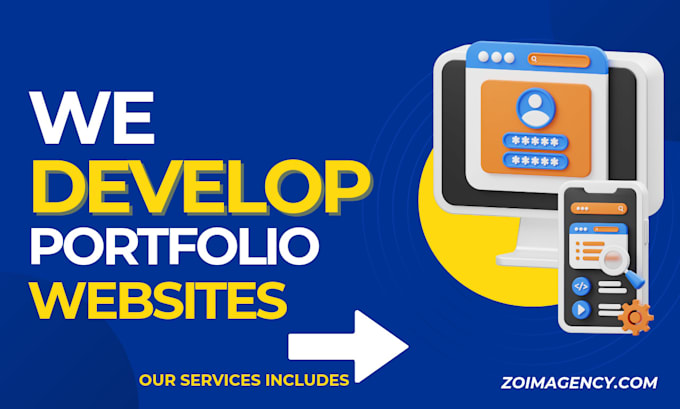Develop personalized portfolio websites by Zoim_agency | Fiverr
