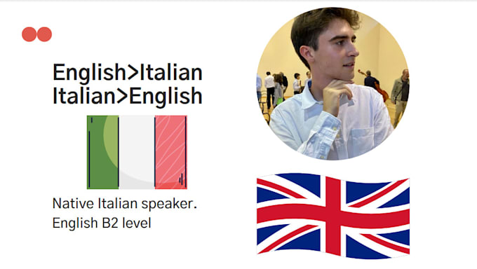 Translate both english to italian and italian to english by Nicobagnolo ...