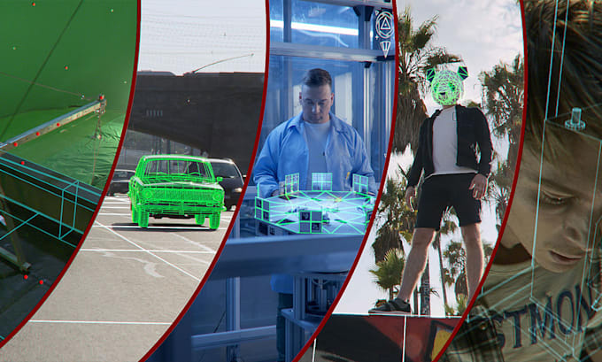 Do vfx 3d camera tracking, matchmoving and motion tracking by ...