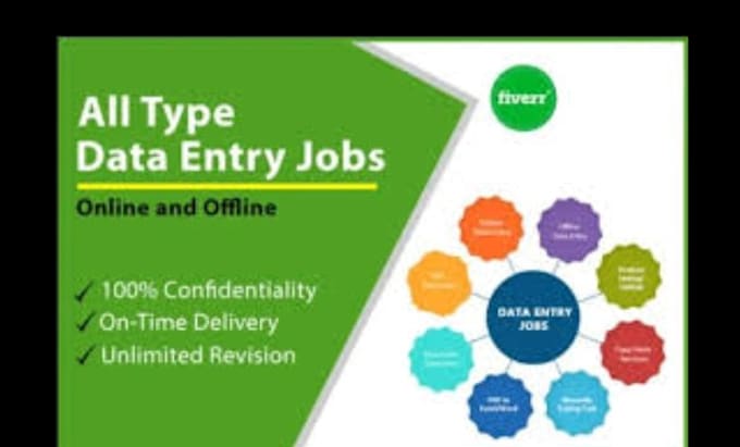 Do data entry typing work job, copy paste, excel data entry and pdf to ...