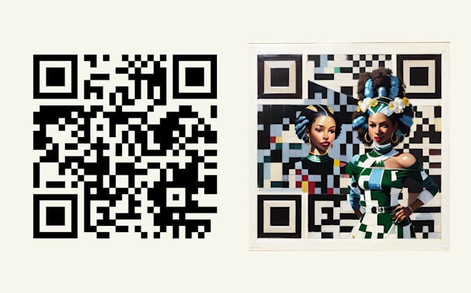 Create 3d qr codes using generative ai for you by Karan03 | Fiverr