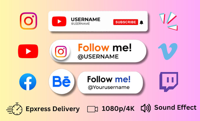 Create stunning lower thirds graphics for your videos by Ayushranjan22 ...